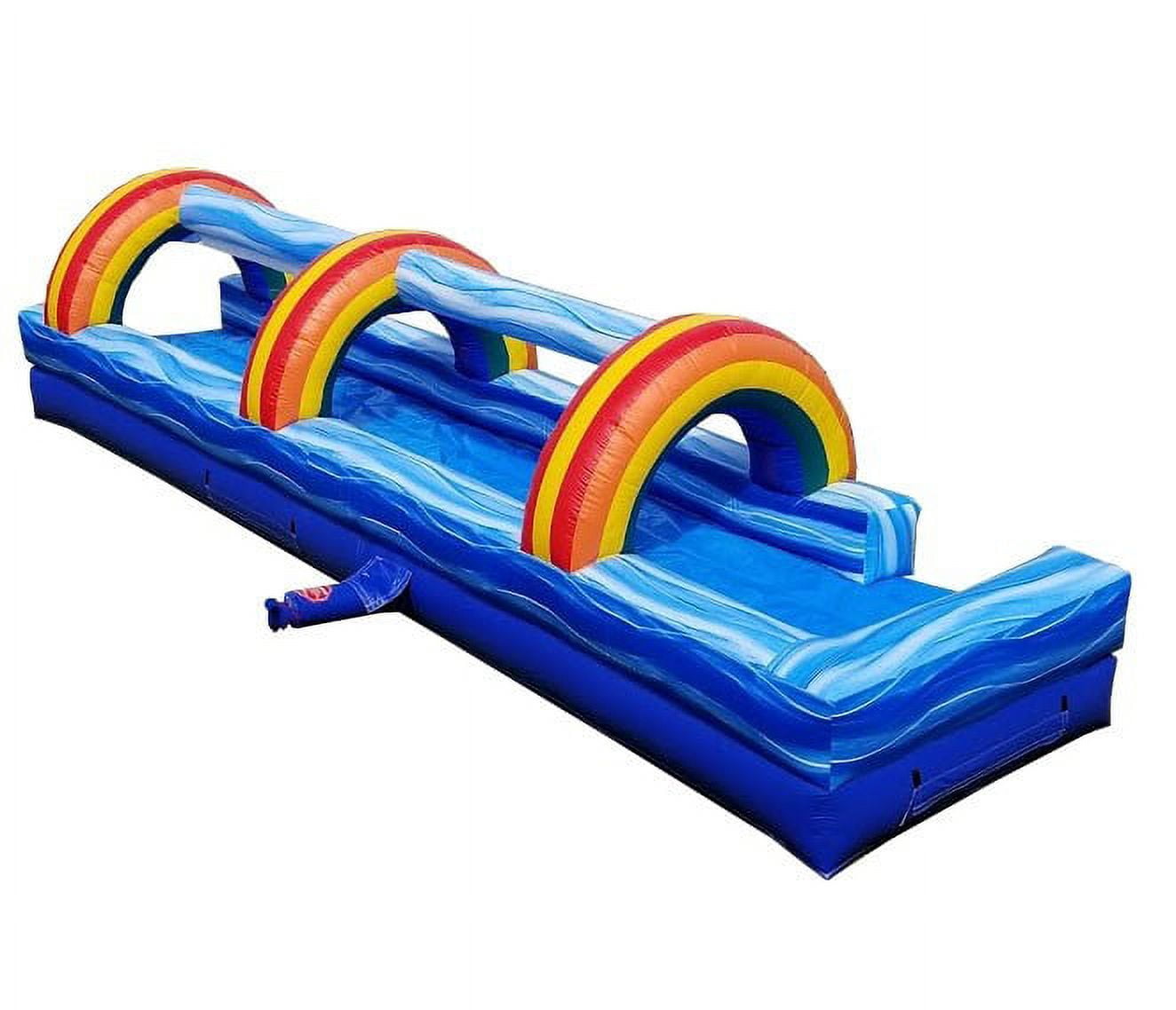 TentandTable 30' Commercial Inflatable Water Slip and Splash Slide ...