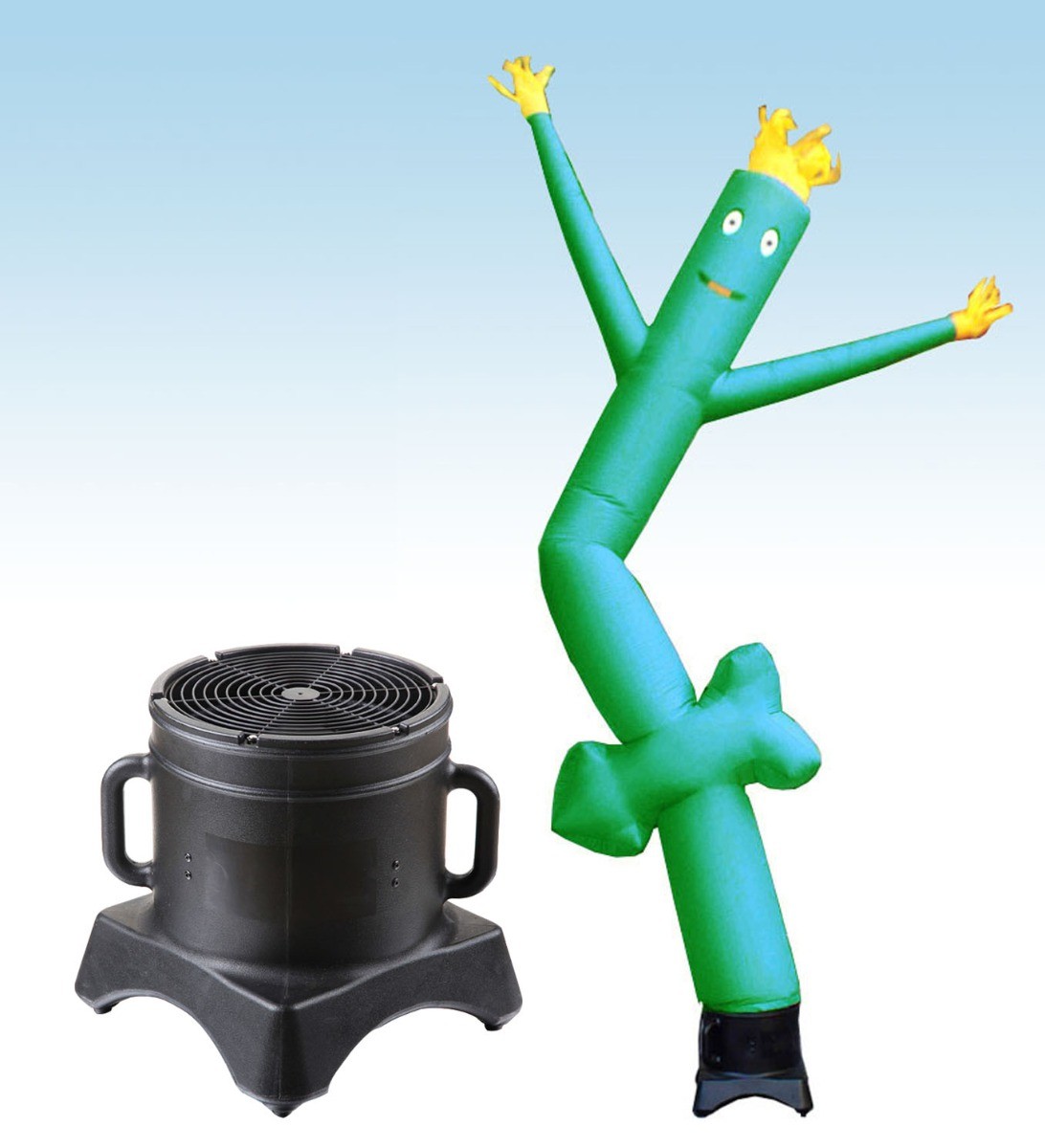 TentandTable Fly Guy Inflatable Tube Man with Blower - Green Arrow - 12 ...