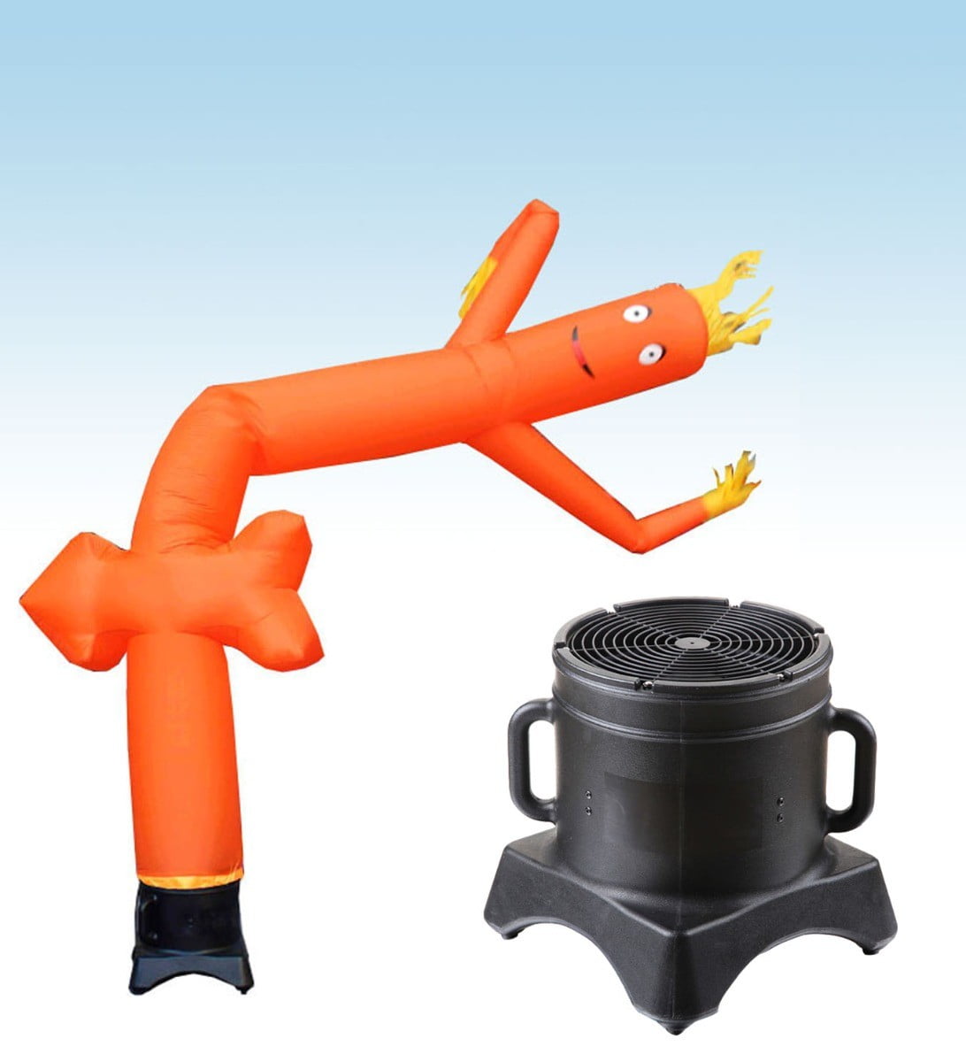 TentandTable Fly Guy Inflatable Tube Man with Blower - Orange Arrow ...