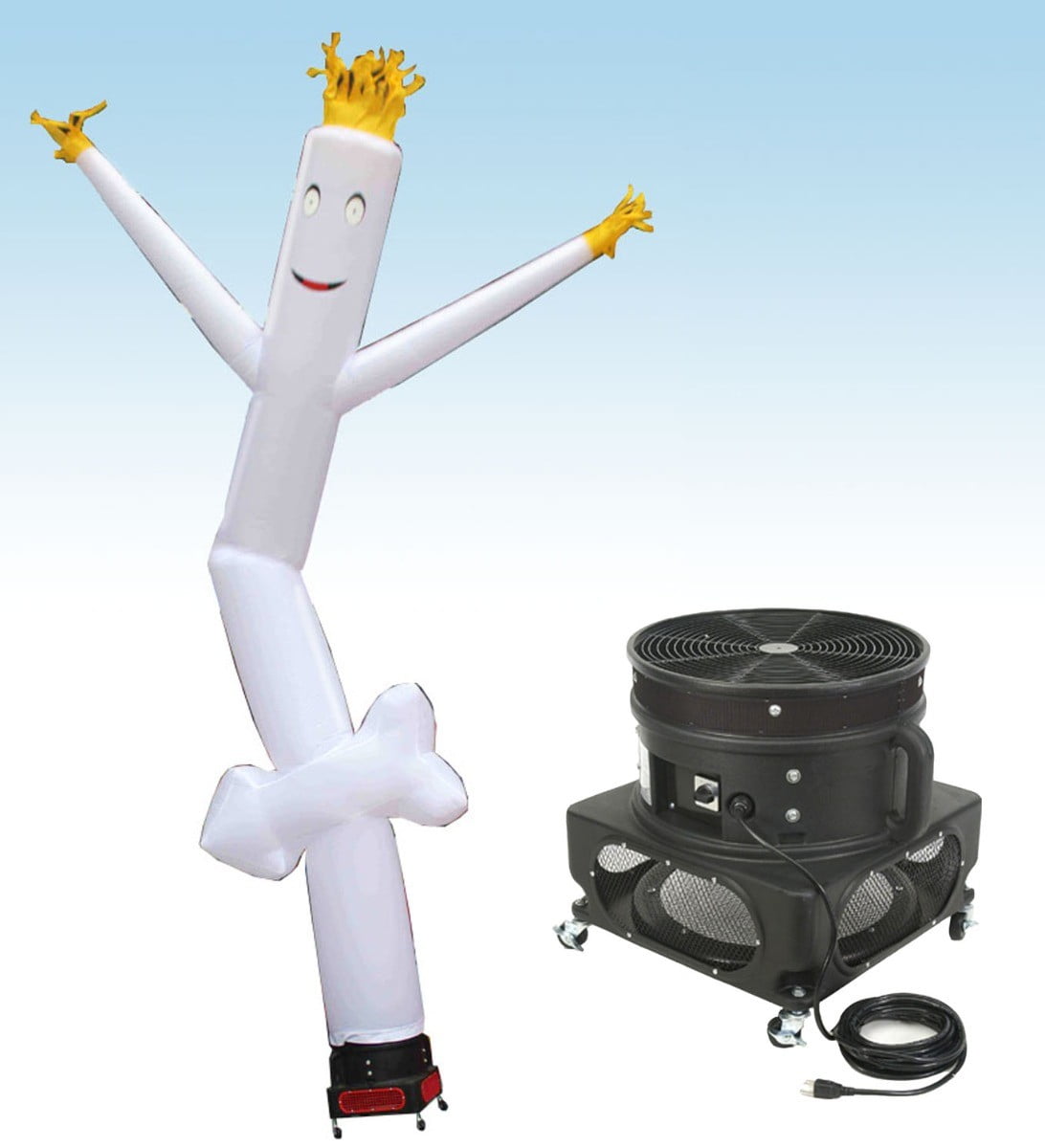 TentandTable Fly Guy Inflatable Tube Man with Blower - White Arrow - 18 ...