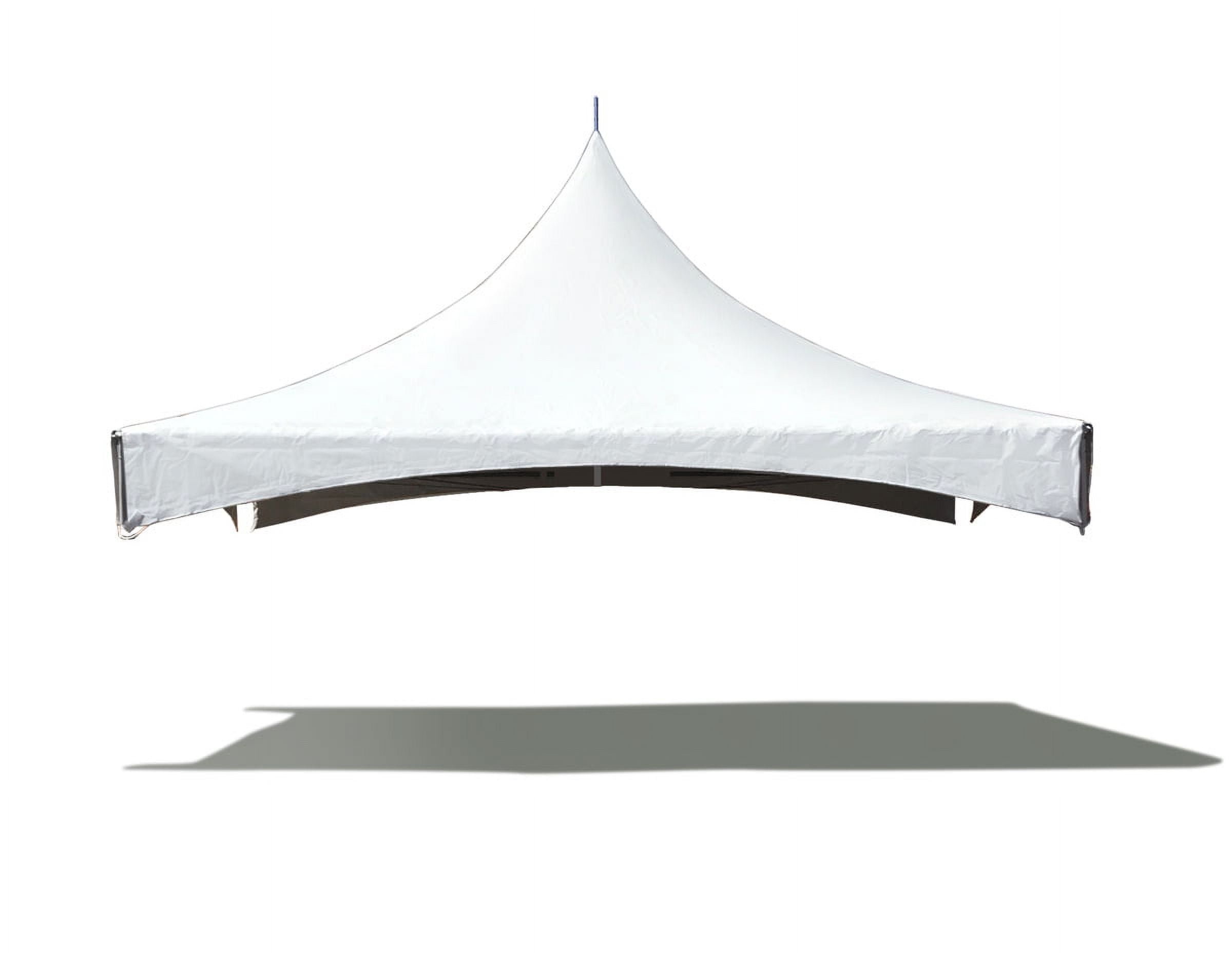 TentandTable High Peak Frame Party Tent Top Only, White , 10 ft x 20 ft ...
