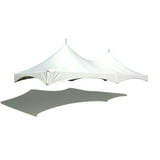 TentandTable High Peak Frame Party Tent Top Only, White , 15 ft x 30 ft ...