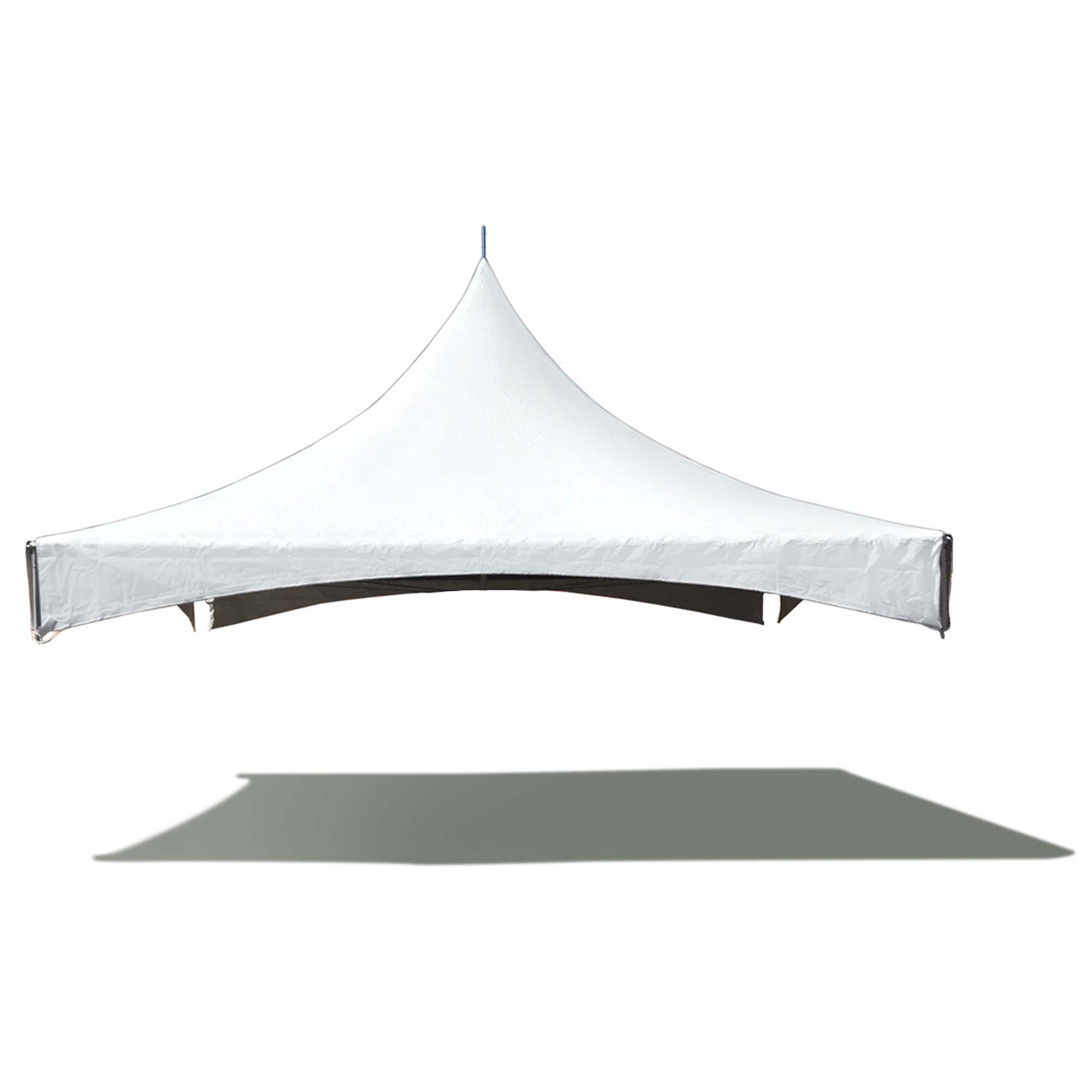 TentandTable High Peak Frame Party Tent Top Only, White , 20 ft x 20 ft ...
