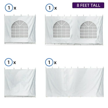 TentandTable Standard Sidewall Kit Only, 15 ft x 15 ft - Walmart.com