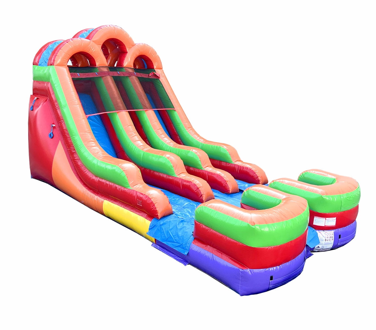 TentandTable Inflatable Double Water Slide for Kids & Adults, 15 FT ...