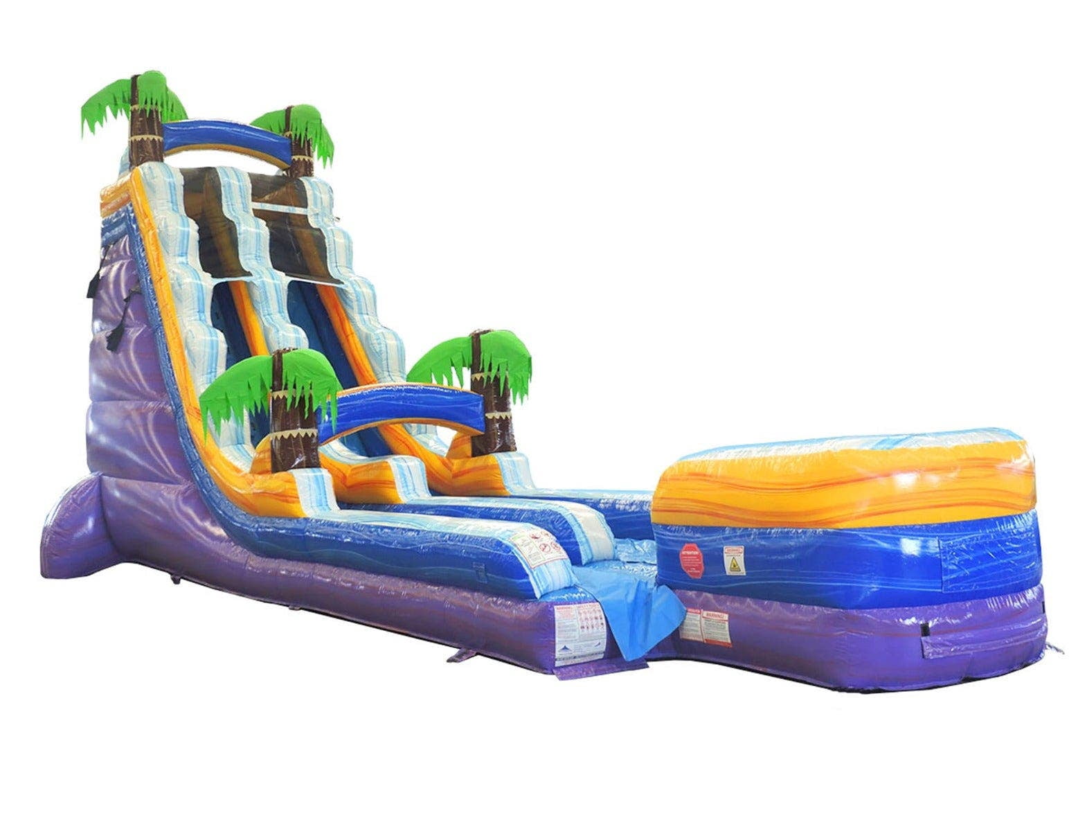TentandTable Inflatable Water Slide with Blower, 22 FT Wet Dry ...
