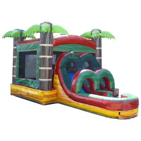 XJUMP Obstacle Course Bouncer for Kids & Adults, Inflatable Home with ...