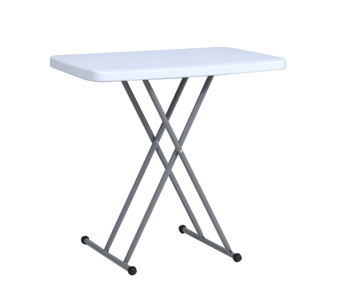 TentandTable Rectangle Adjustable Height Plastic Table, 20 in x 30 in ...