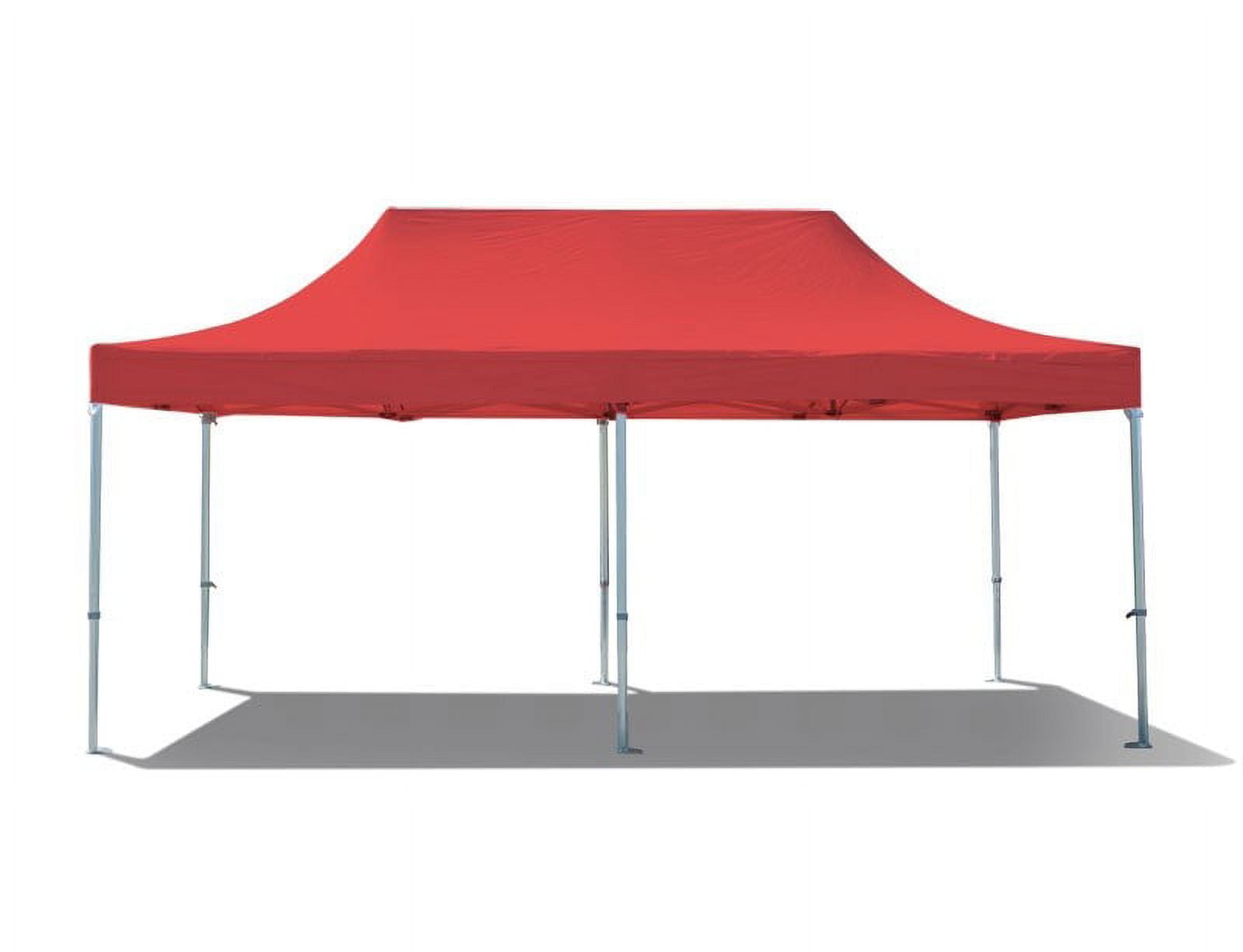 TentandTable Speedy Pop-up Party Tent 40mm, Red, 10 ft x 20 ft ...