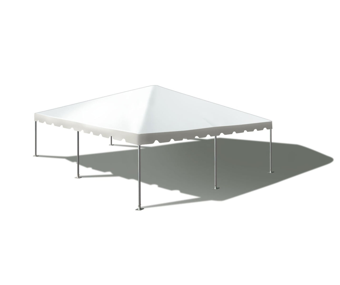 TentandTable West Coast Frame Outdoor Canopy Tent, White Sectional Top ...