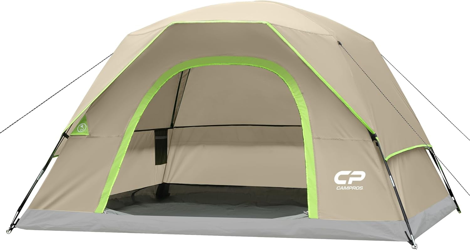 Tents for Camping 4-6 Person Tent Waterproof Windproof Double Layer ...