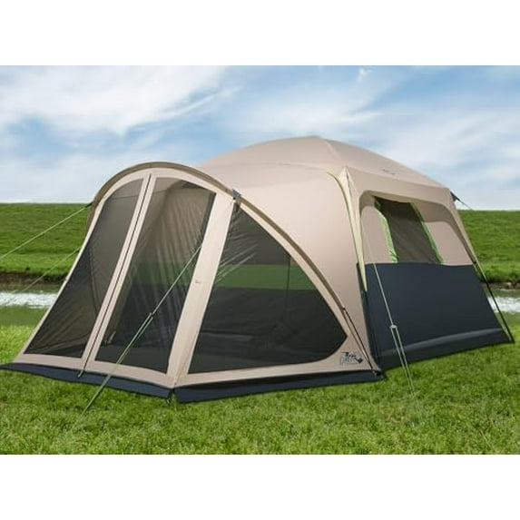 Tents for Camping 6/8/10 Person Camping Tent with Screen Porch ...
