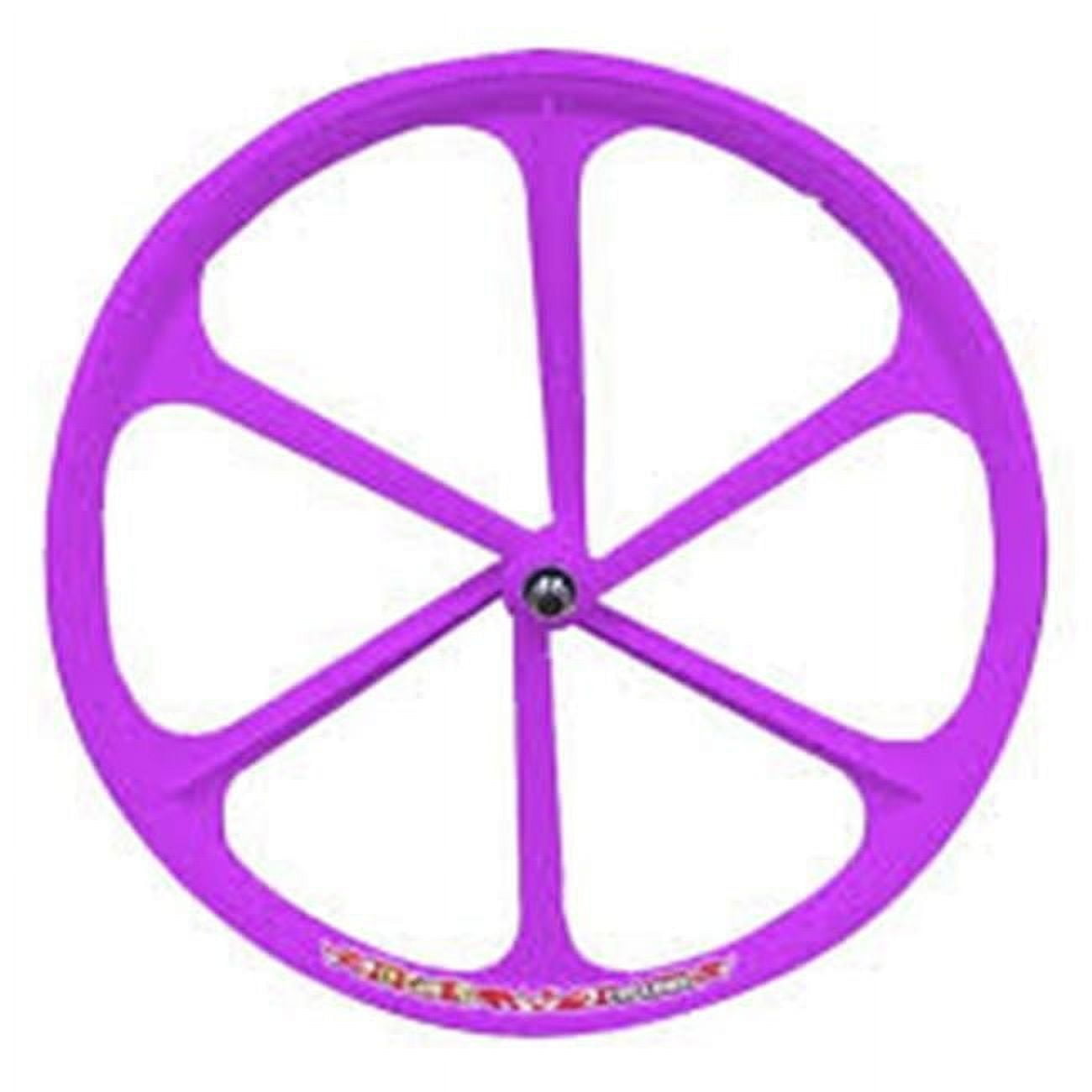 Teny Rims Fixed Gear Front Wheel - Purple - Walmart.com