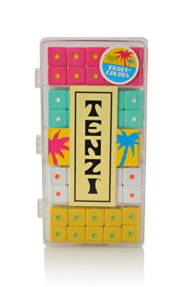 Tenzi Select - The Fast-Paced Dice Rolling Game in Fun Patterns - Tropi ...