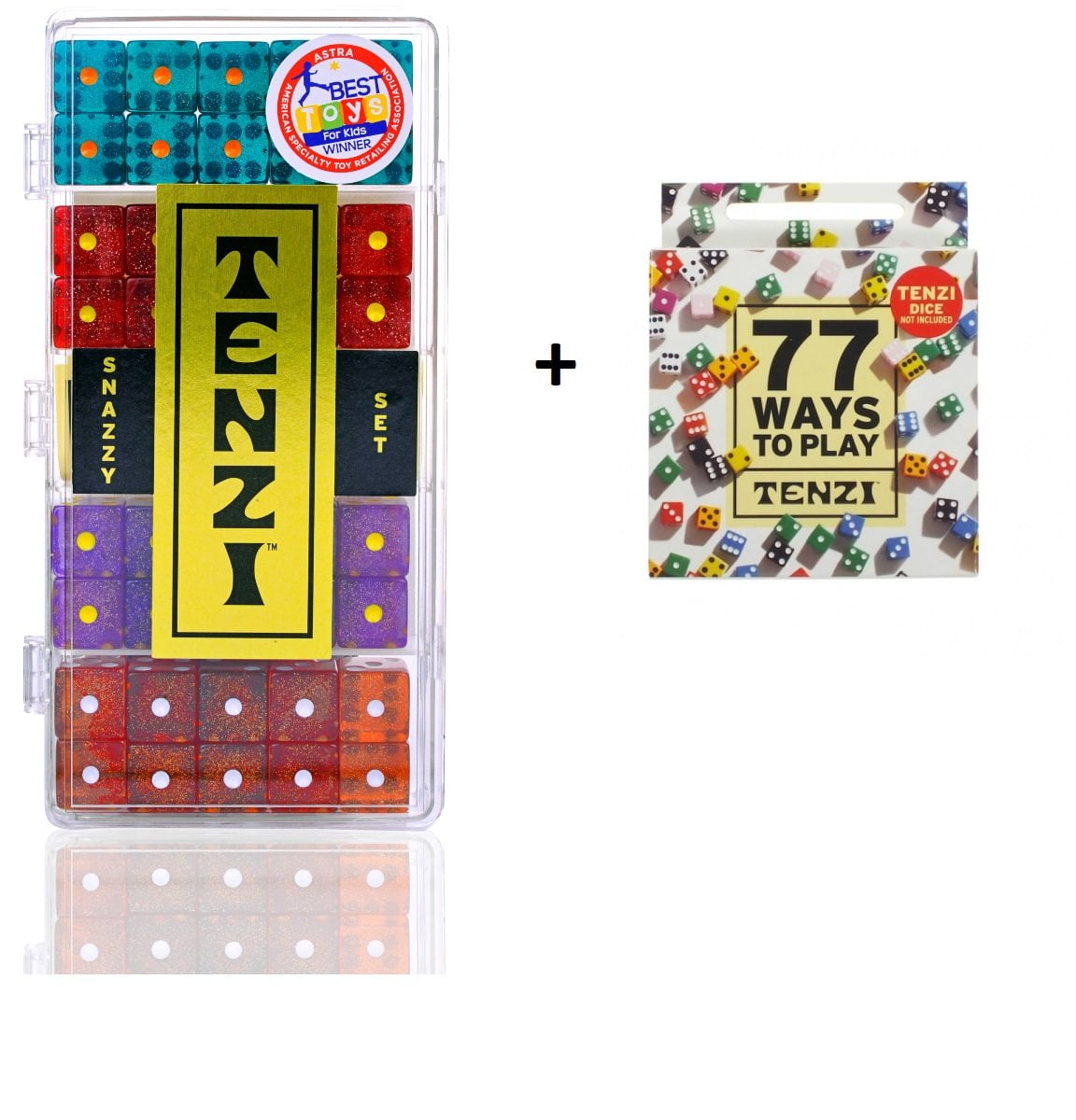 Tenzi Snazzy Set and 77 ways to Play Bundle Set-Color May Vary ...