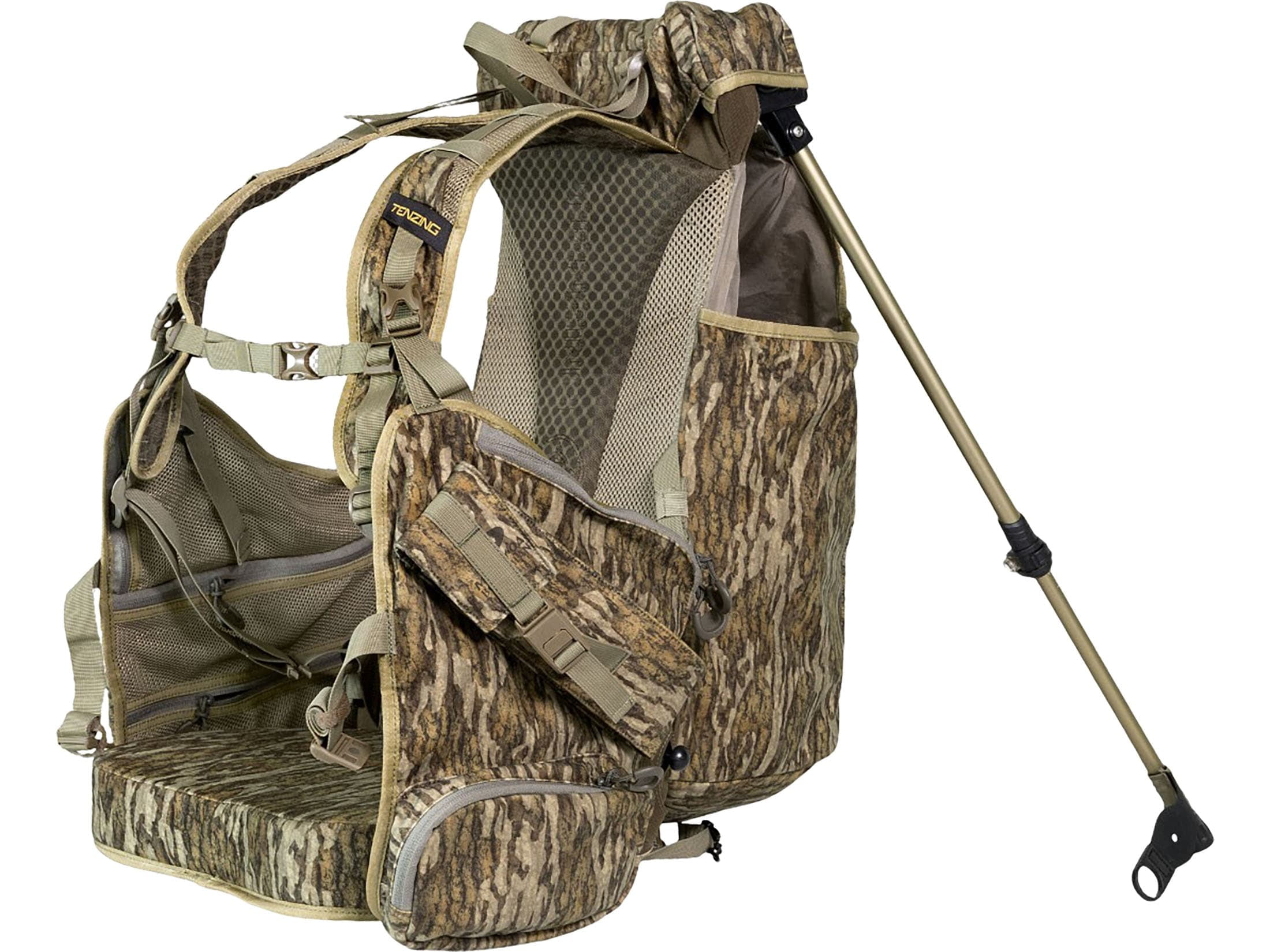 Tenzing TZ TR18 Recliner Turkey Vest Mossy Oak Bottomland - Walmart.com