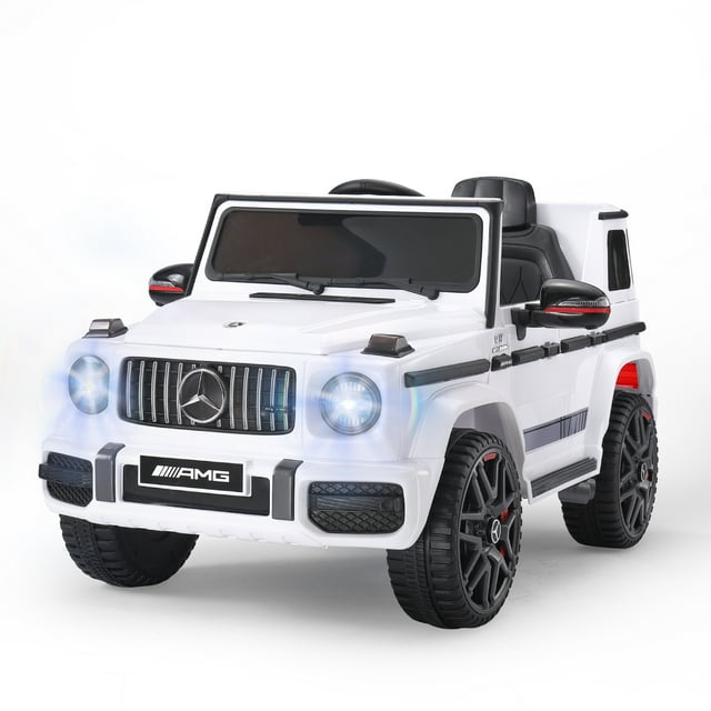 Teoayeah 12Volt Mercedes-Benz G63 Kid's Electric Ride on Car, Bluetooth ...