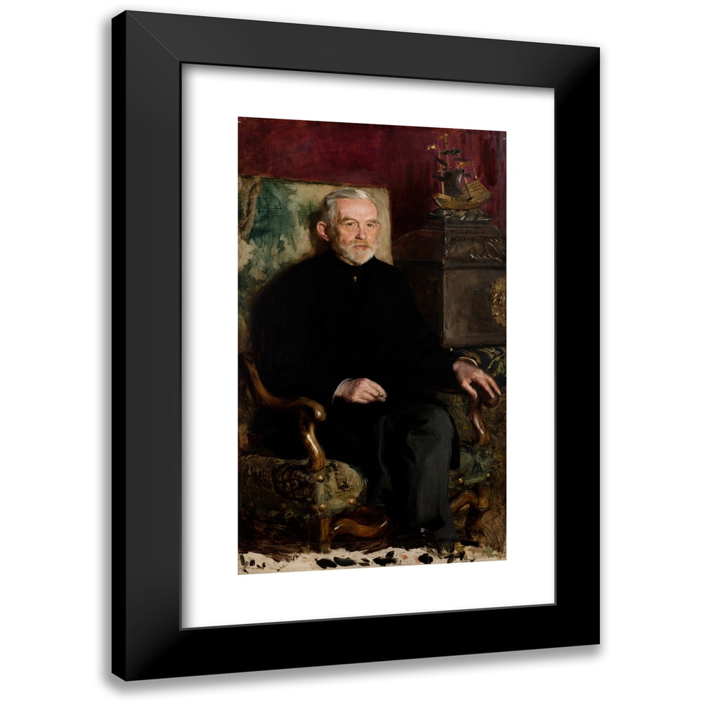 Teodor Axentowicz 10x14 Black Modern Framed Museum Art Print Titled ...