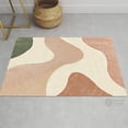 Teppich Homes Handmade 9x13 Wool Area Rug - Cream Geometric Pattern for ...