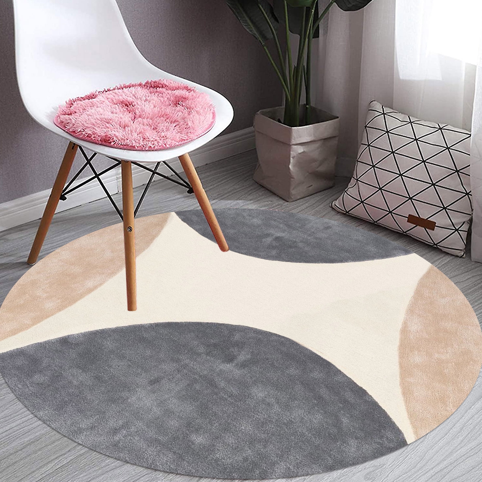 Teppich Homes Handmade Tufted Wool Rug 15x15 – Soft Area Carpet for ...