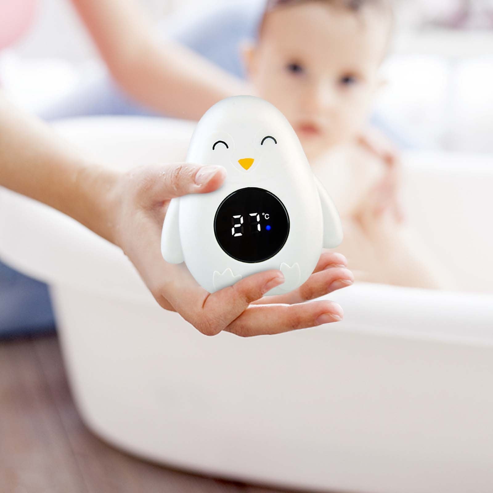 TEPSMF Baby Bath Floating Thermometer, Digital Water Temperature ...