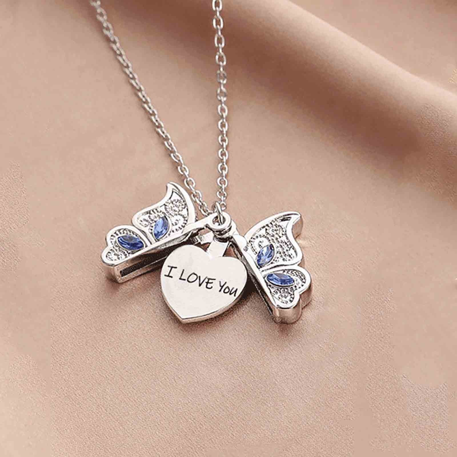 Tepsmf Black And Friday 2024 Mother's Love Micro Inlaid Pendant Heart ...