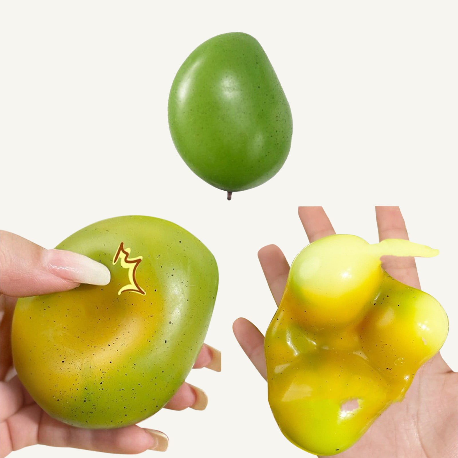 Tepsmf Color Changing Mangos Pinch Music New Unique Creatives Toy ...