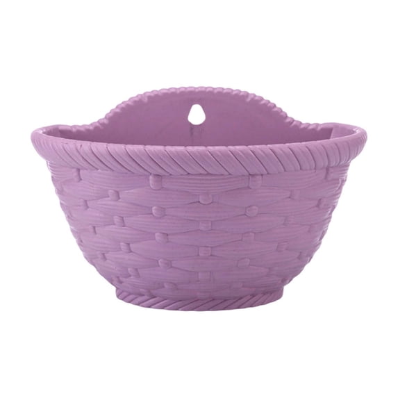 Tepsmf Faux Wicker And Rattan Style Outdoor Garden Planter And Semi ...