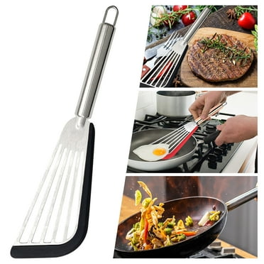 Saim Slotted Food Turner Stainless Steel Cooking Spatula Kitchen ...