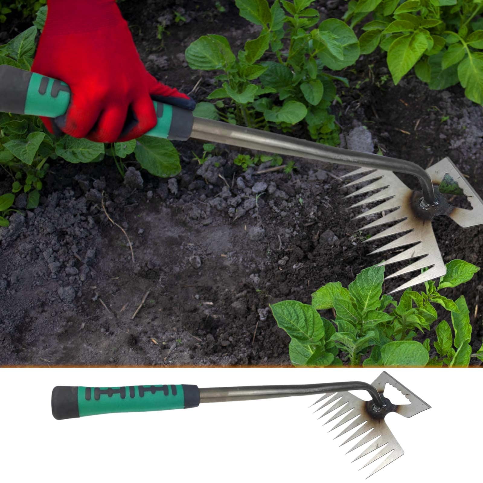 Tepsmf New Weeding Artifact Uprooting Weeding Tool, Premium Manganese ...