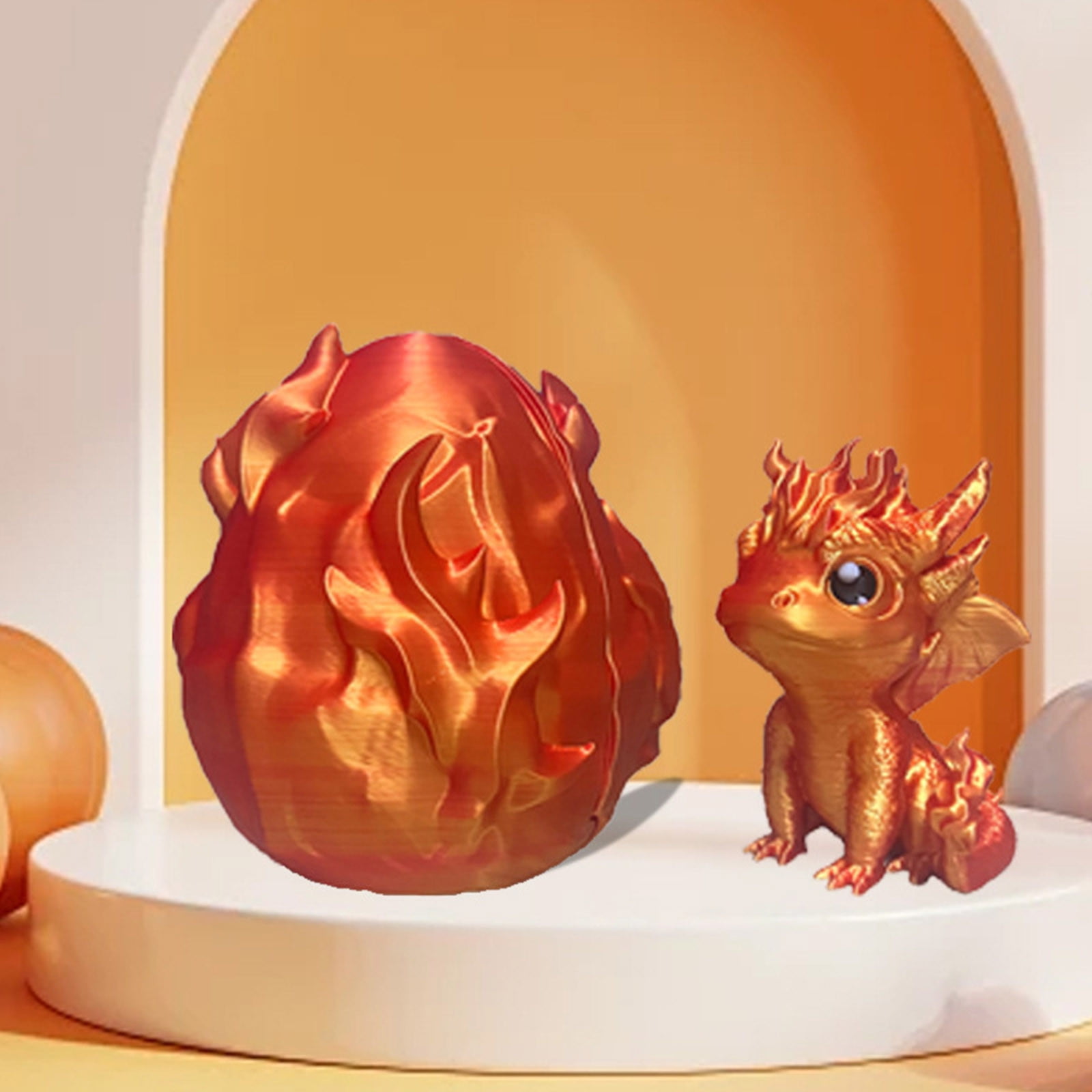 Tepsmf Printed Dragon In Full Articulated Dragon Crystal Dragon With ...
