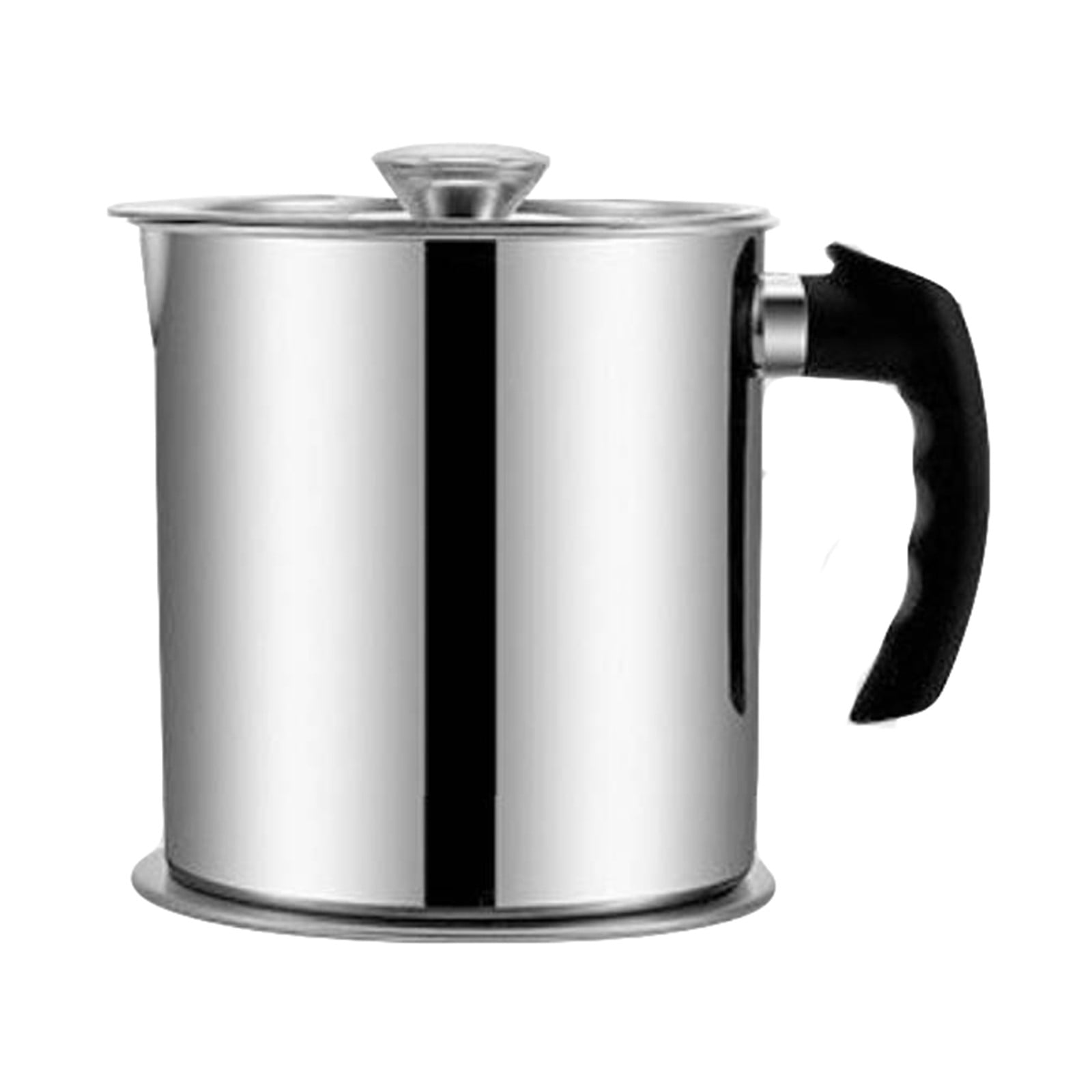 Tepsmf Stainless Steel Large Capacity Oil Fryer Oil Filter Pot 304 ... Tepsmf Stainless Steel Large Capacity Oil Fryer Oil Filter Pot 304 ...