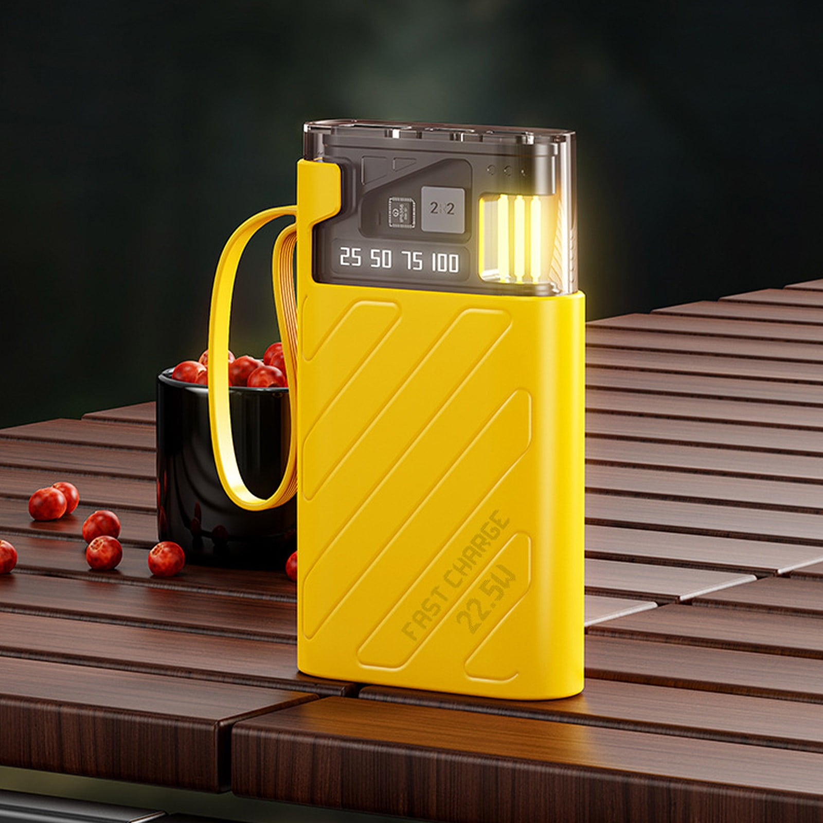 Tepsmf The New Super Fast Charging Power Bank Comes With A Built-in ...