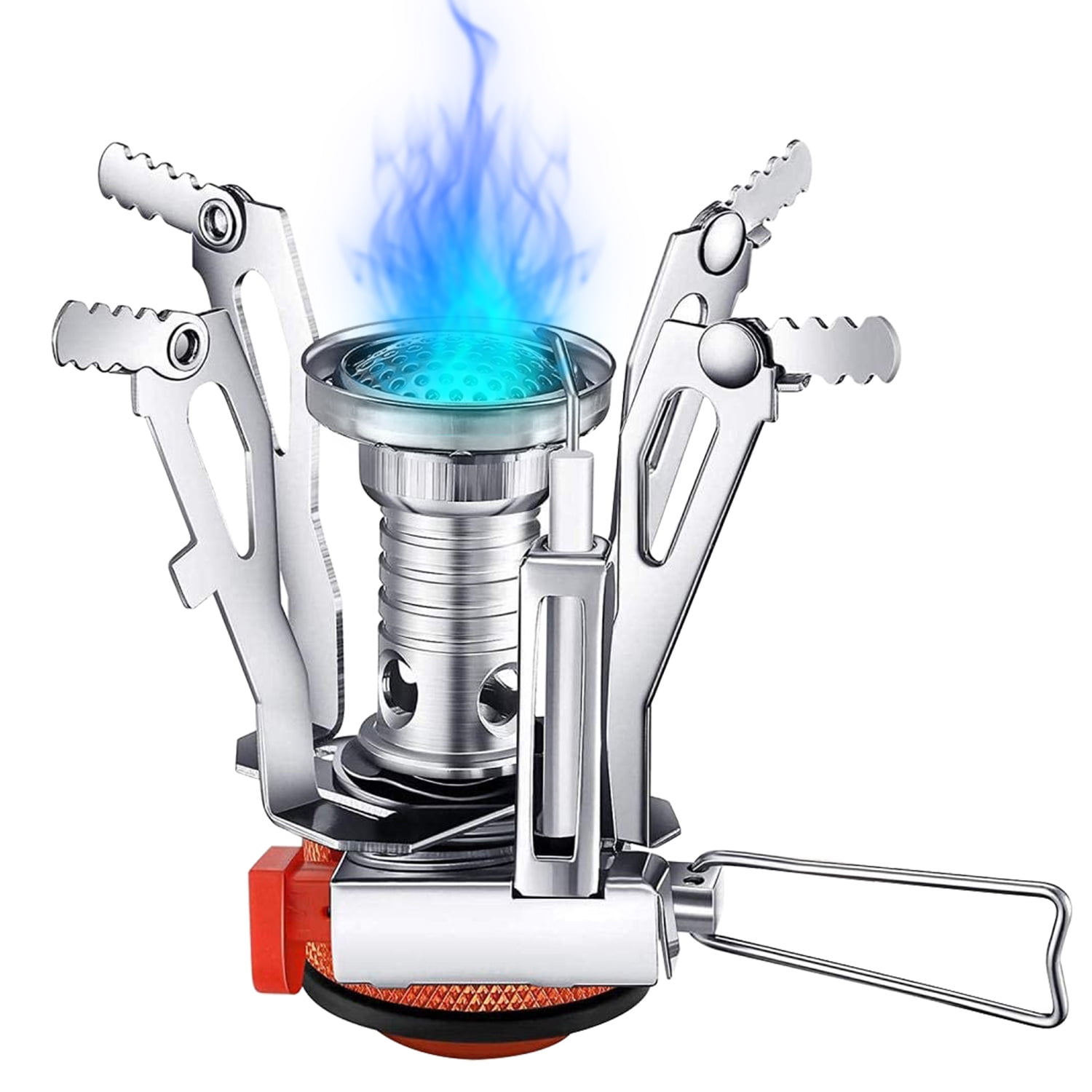 TeqHome Portable Camping Stove Mini Foldable Outdoor Furnace Cooking ...