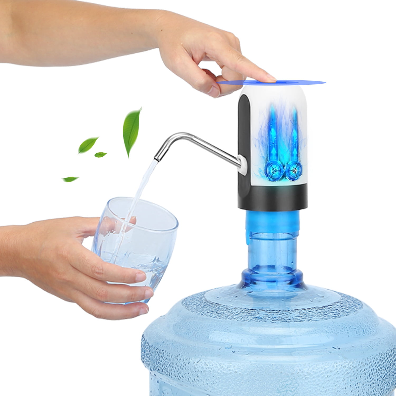 TeqHomeAutomatic Electric Water Pump Portable Reusable DrinkingBottle ...
