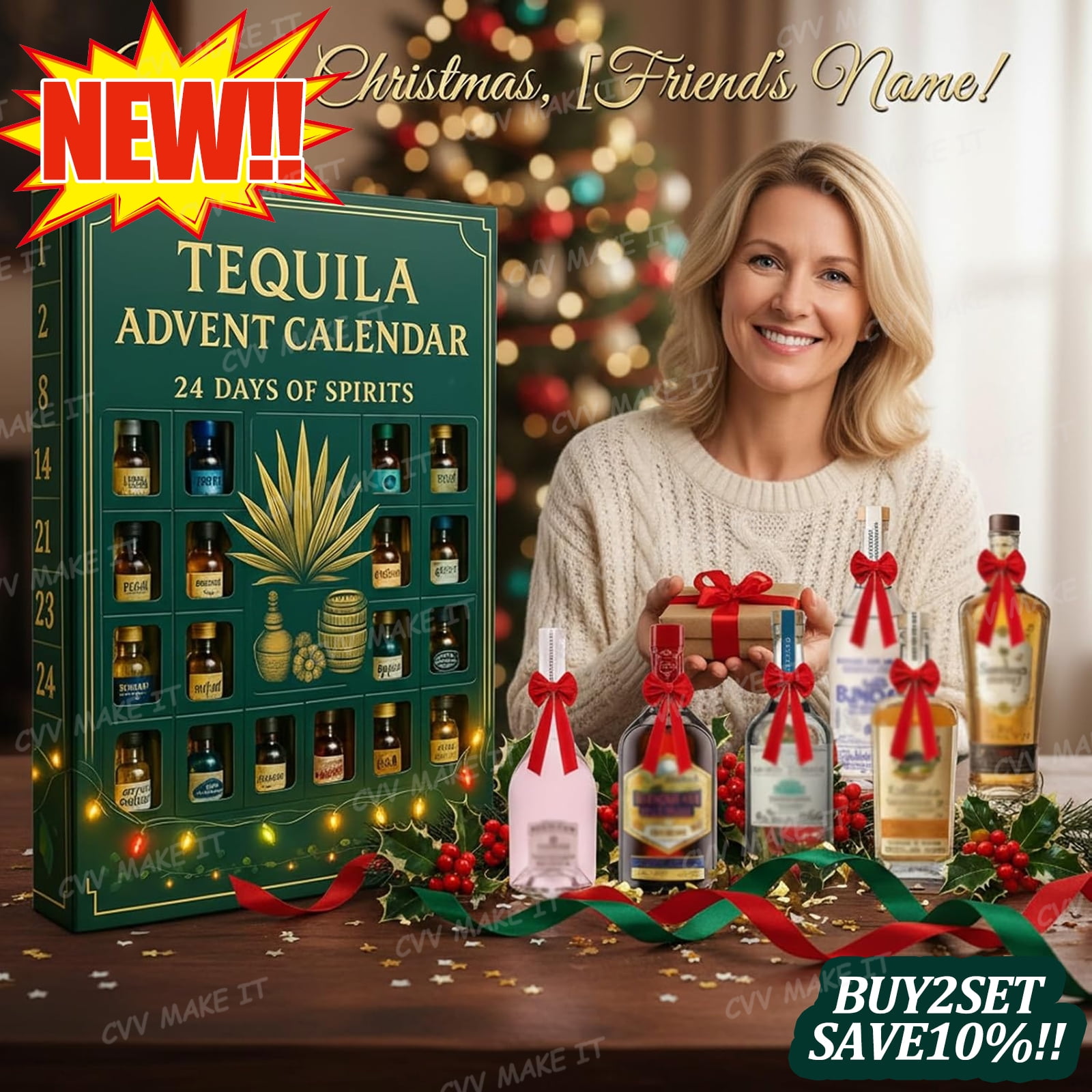 Tequila Advent Calendar 2025 24 Days of Spirits Advent Calendar 2025 ...