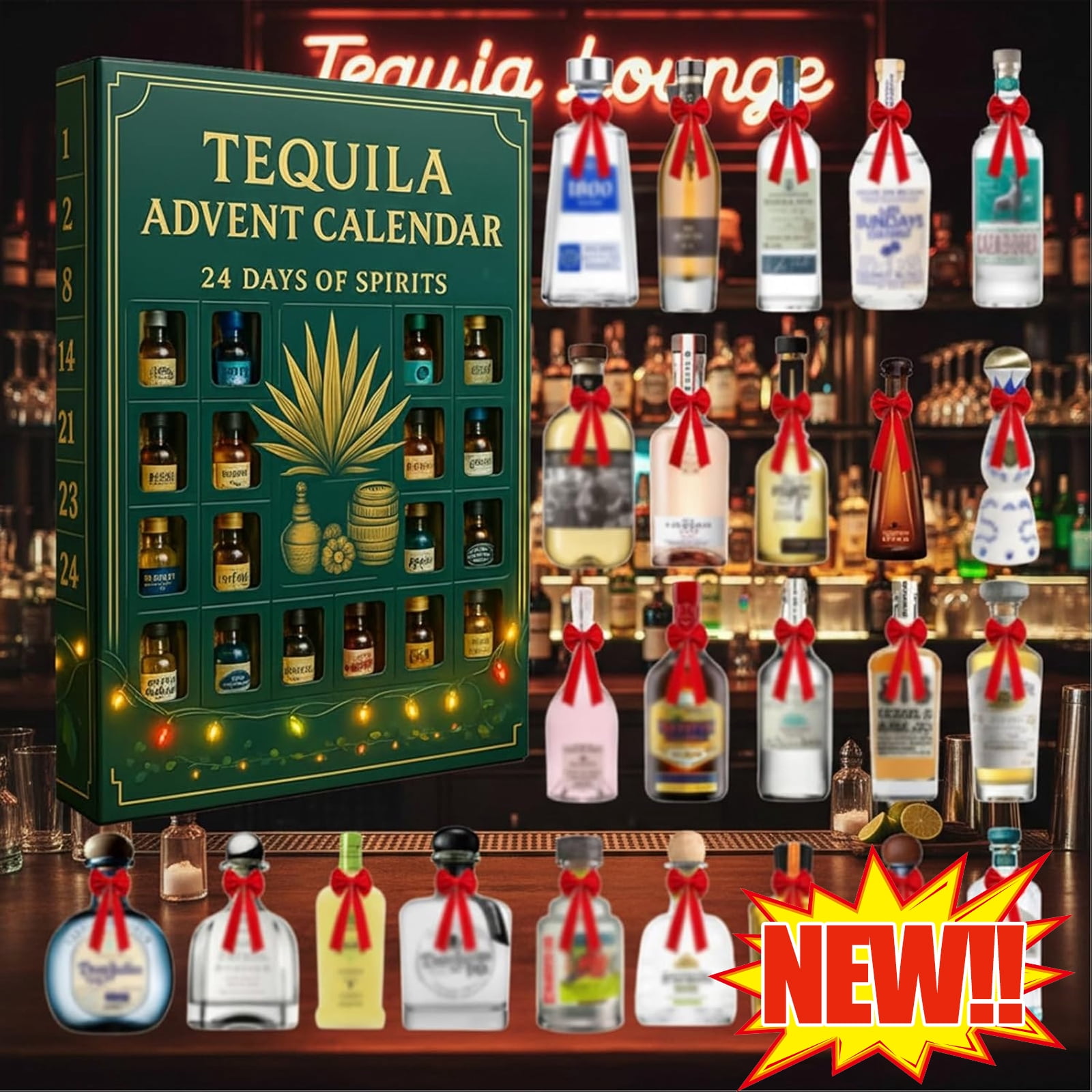 Tequila Advent Calendar 24 Days of Spirits Advent Calendar 2025 Each ...