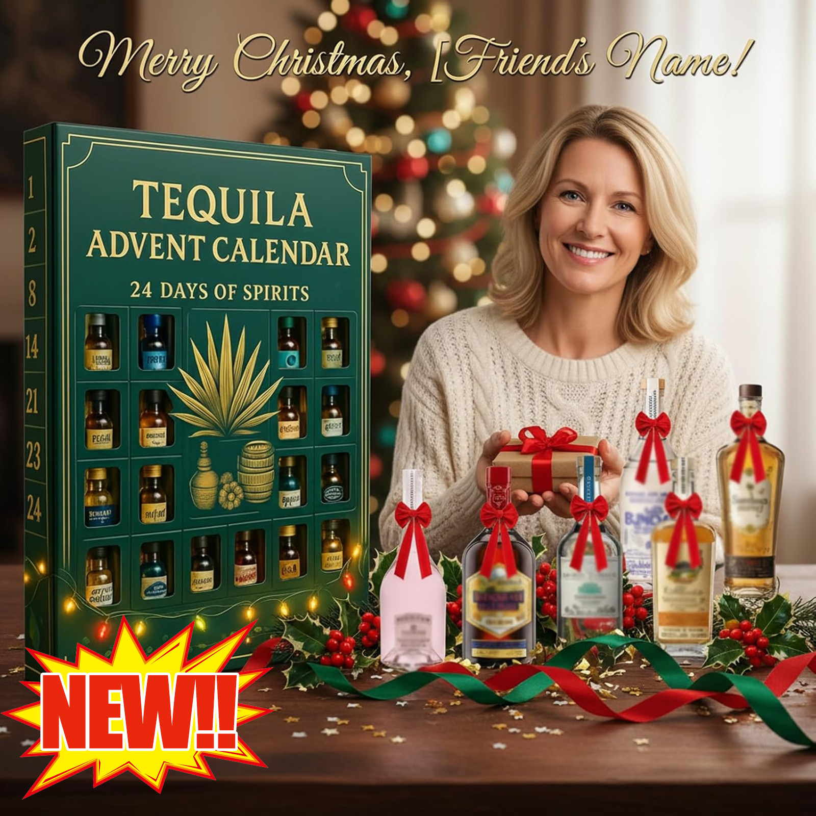 Tequila Advent Calendar 24 Days of Spirits Advent Calendar 2025 Each ...