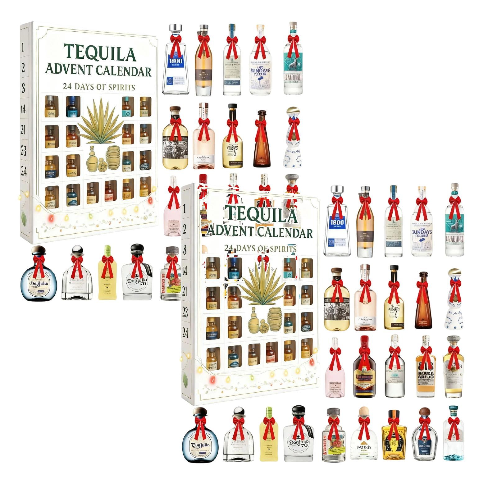 Tequila Advent Calendar, 24 Days of Spirits, Advent Calendar 2025, Each ...