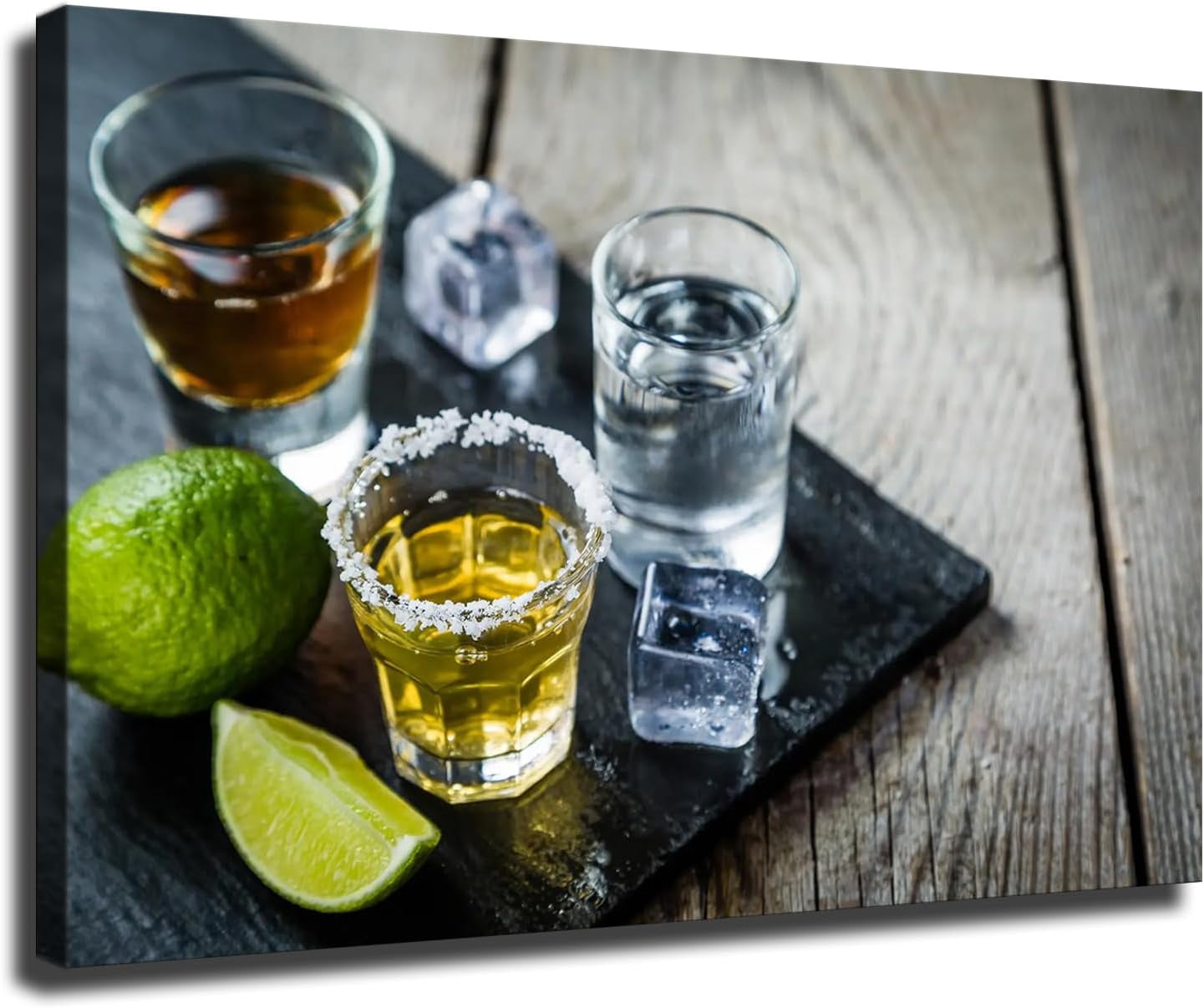 Tequila Drink Alcoholic Drink Posters Canvas Print Wall Art Modern ...
