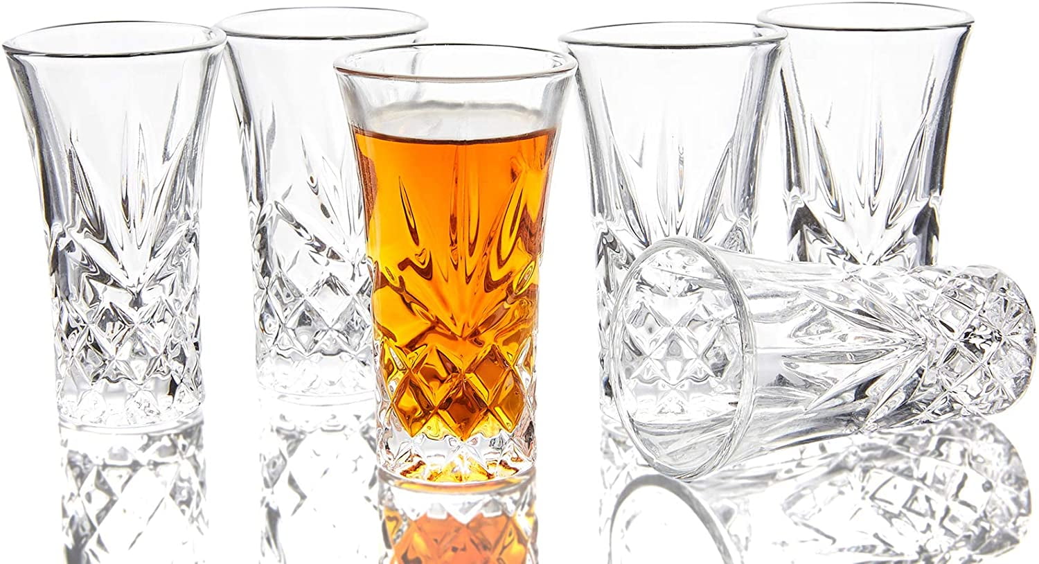 Whiskey Cocktail Tequila Glasses, Heavy Base Shot & Liquor Glass, Fine ...