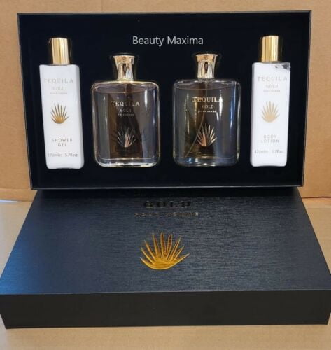 Tequila Gold 3.4 oz 4 Piece Set for Men - Walmart.com