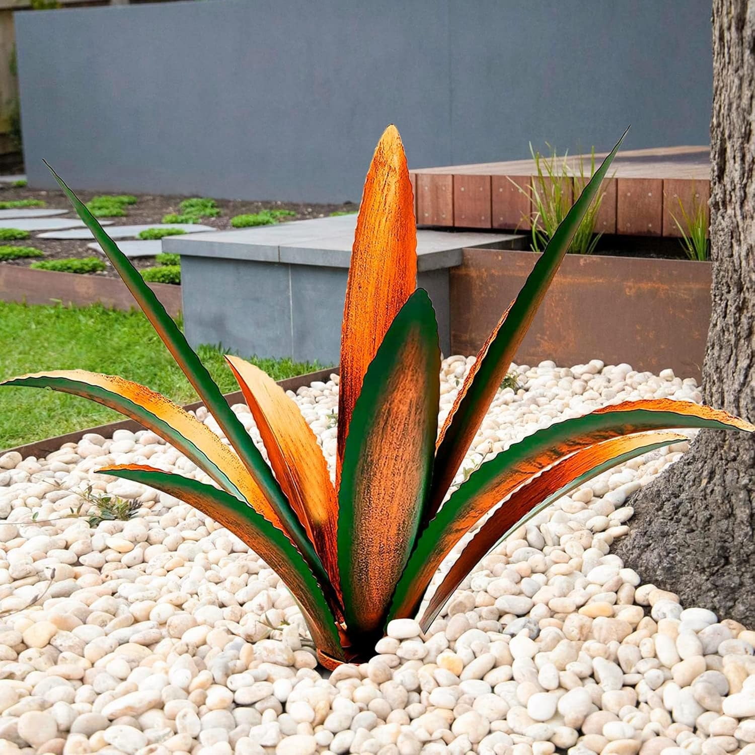 Tequila Rustic Sculpture - DIY Metal Agave Plant Figurines for Outdoor ...