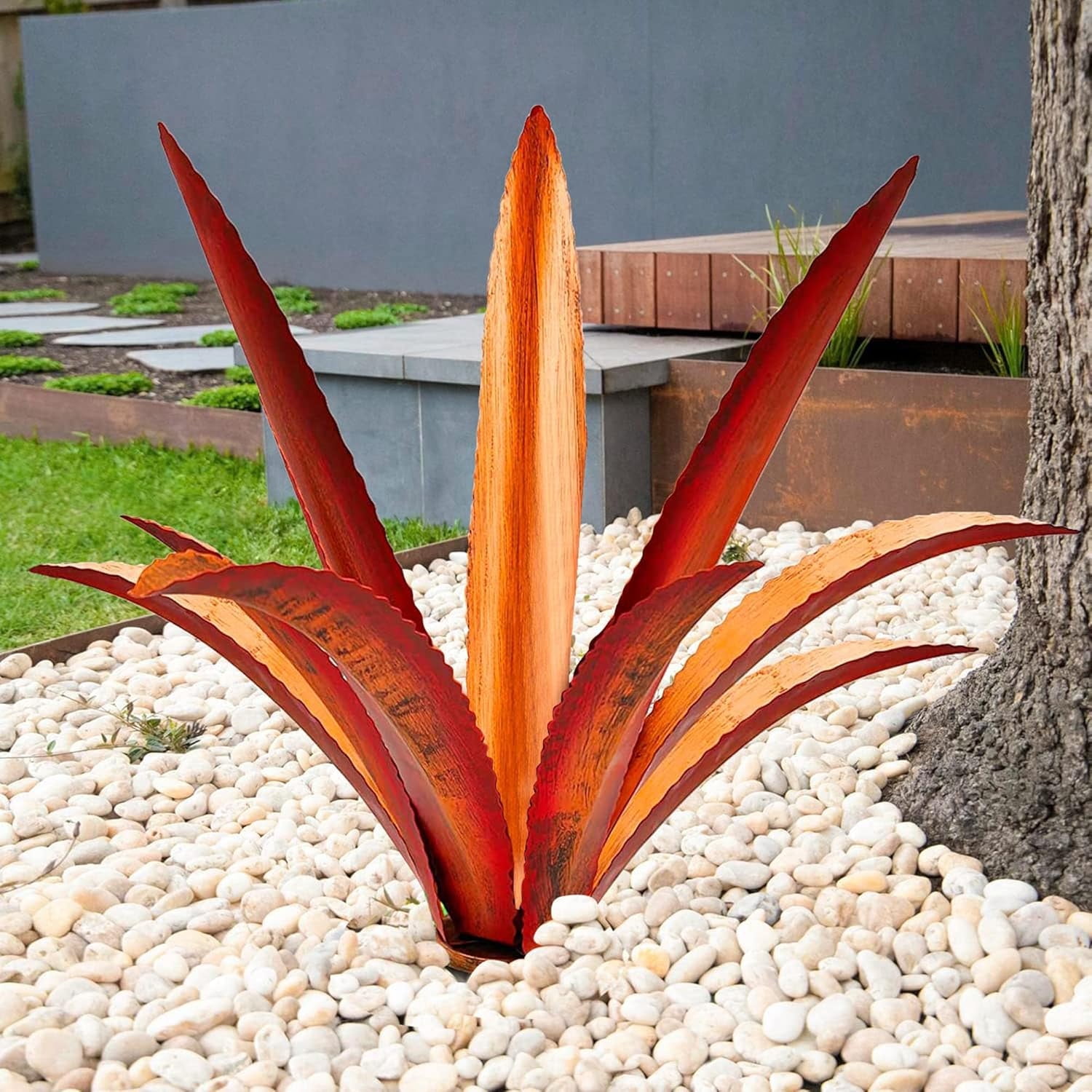 Tequila Rustic Sculpture - DIY Metal Agave Plant Figurines for Outdoor ...
