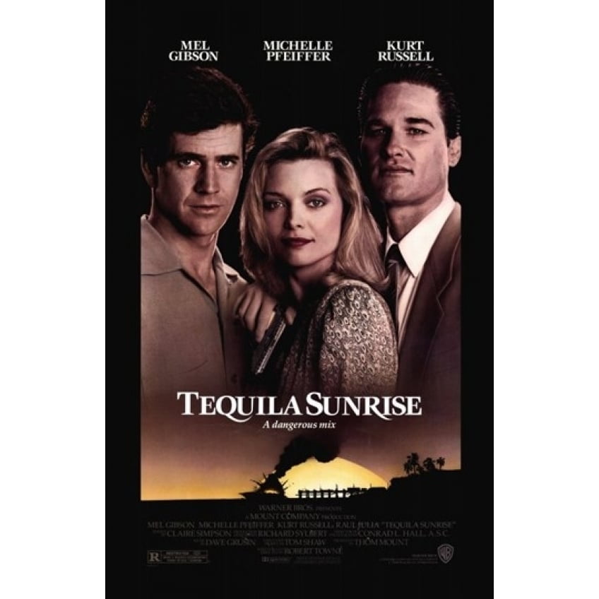 Tequila Sunrise Movie Poster (11 x 17) - Walmart.com