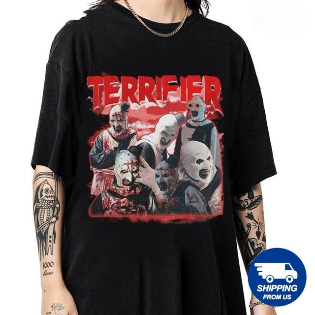Ter.rifi.er Horror Movie T-Shirt, Horror Movie Ter.rifi.er Tee ...