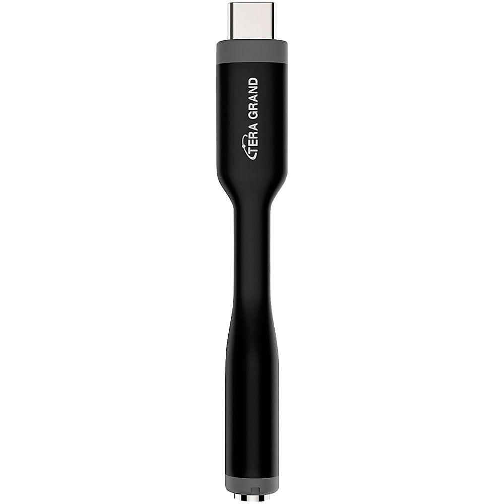 Tera Grand USB-C to 3.5 mm Headphone Jack Audio Adapter Black - Walmart.com
