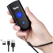 Tera 1D 2D QR Barcode Scanner Wireless with Battery Level Indicator Plug and Play Model D5100 ...