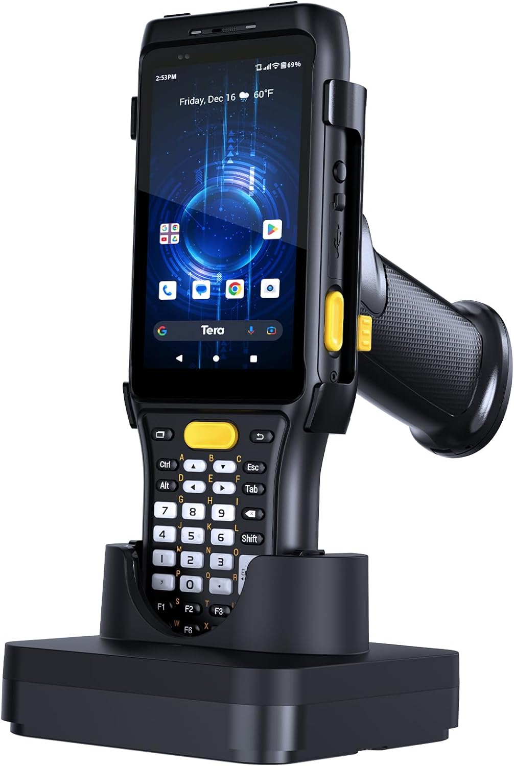 EOM-POS Cordless Wireless Barcode and UPC code Scanner/Reader with ...