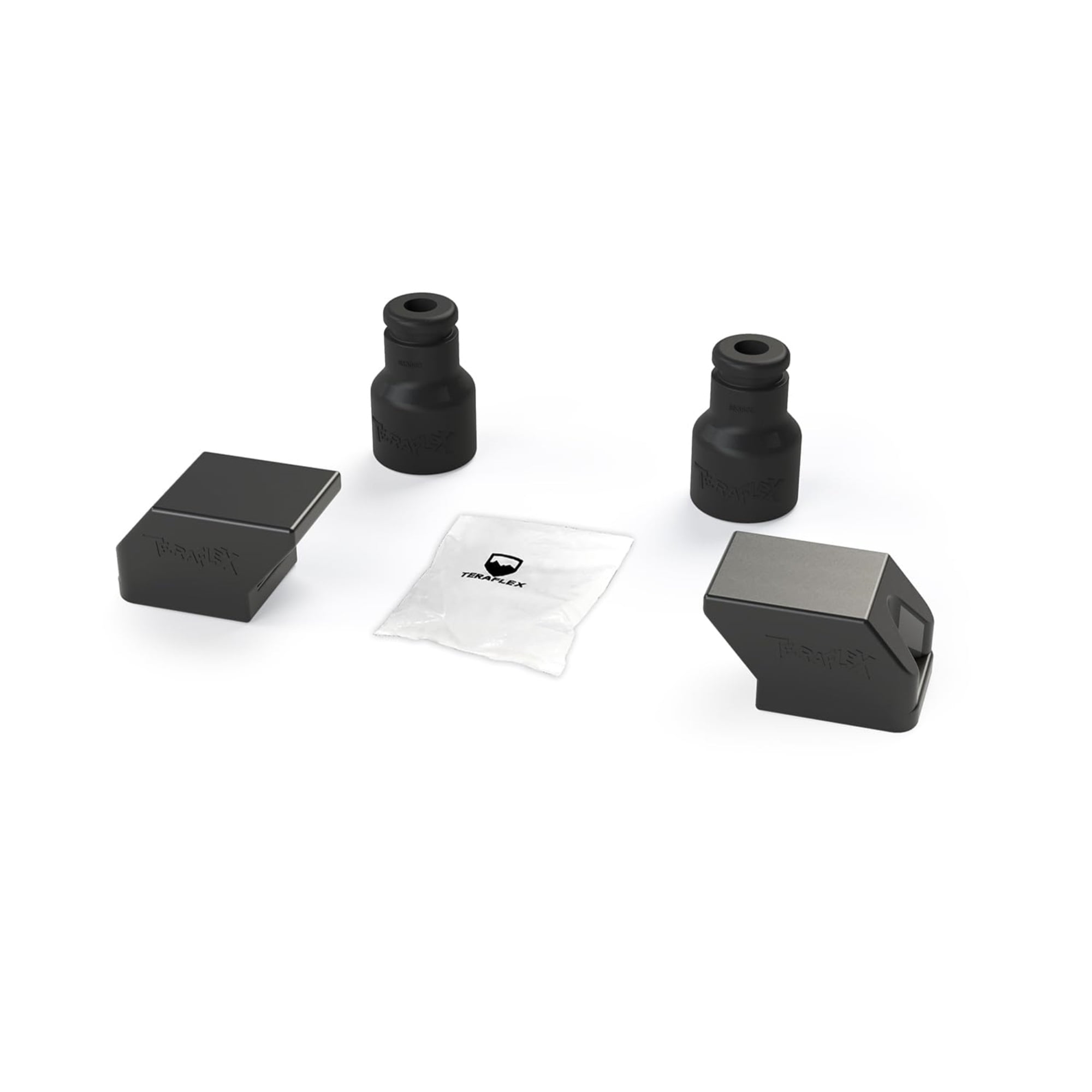 TeraFlex 1954620 JK 2.5-3" Front And Rear Bump Stop Extension Kit ...